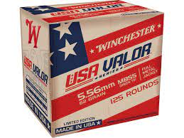 IMI M855 5.56x45mm NATO Ammo 62 Grain SS109 Penetrator Full Metal ...