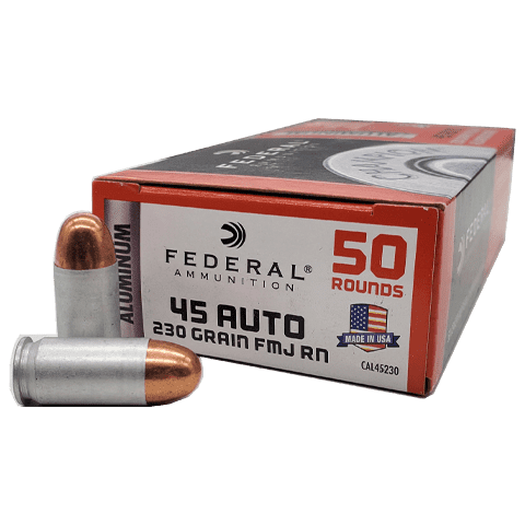 45 Auto – Federal Champion Aluminum 230 Grain FMJ