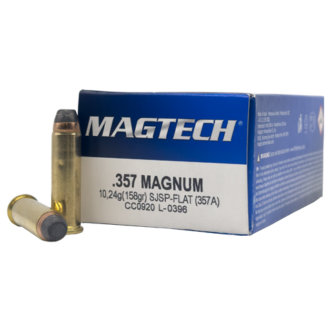 357 Mag – Magtech 158 Grain SJSP – 50 Rounds
