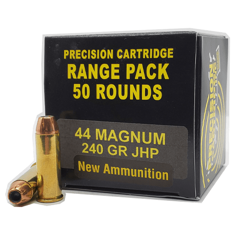 44 Magnum – Precision Ctg Inc 240 Grain JHP – 50 Rounds