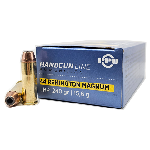 44 Magnum – PPU 240 Grain 50 Rounds