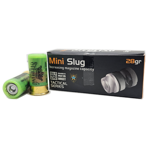 12 Gauge – Sterling 50mm Mini Slug 1 oz Rifled Slug – 10 Rounds