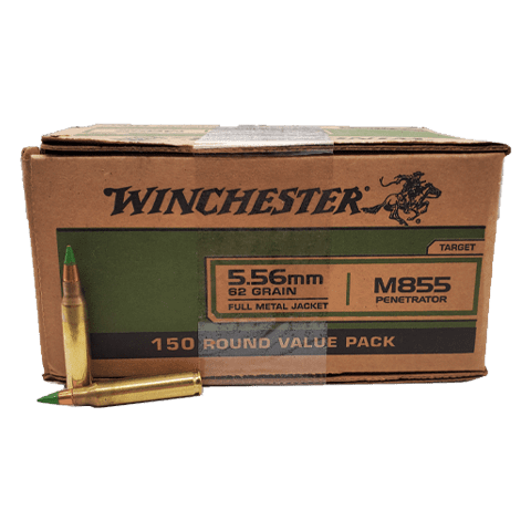 5.56 NATO – Winchester/Lake City XM855 62 Grain Green Tip