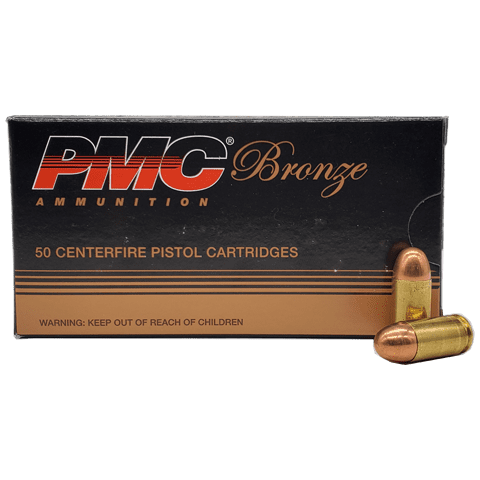 380 Auto – PMC Bronze 90 Grain Full Metal Jacket