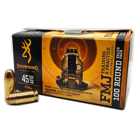 Browning 45 Auto 230 Grain Full Metal Jacket