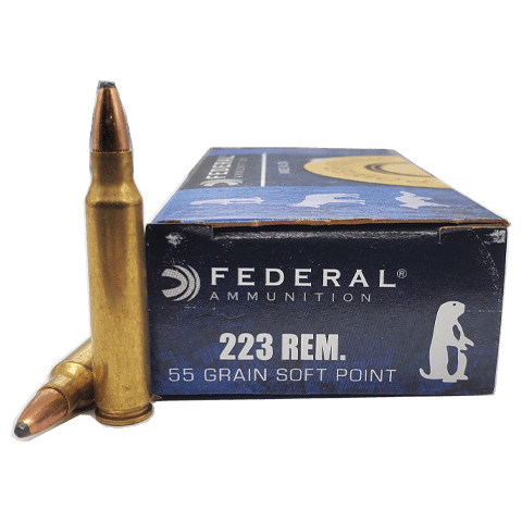 223 Rem – Federal Power-Shok 55 Grain Soft Point
