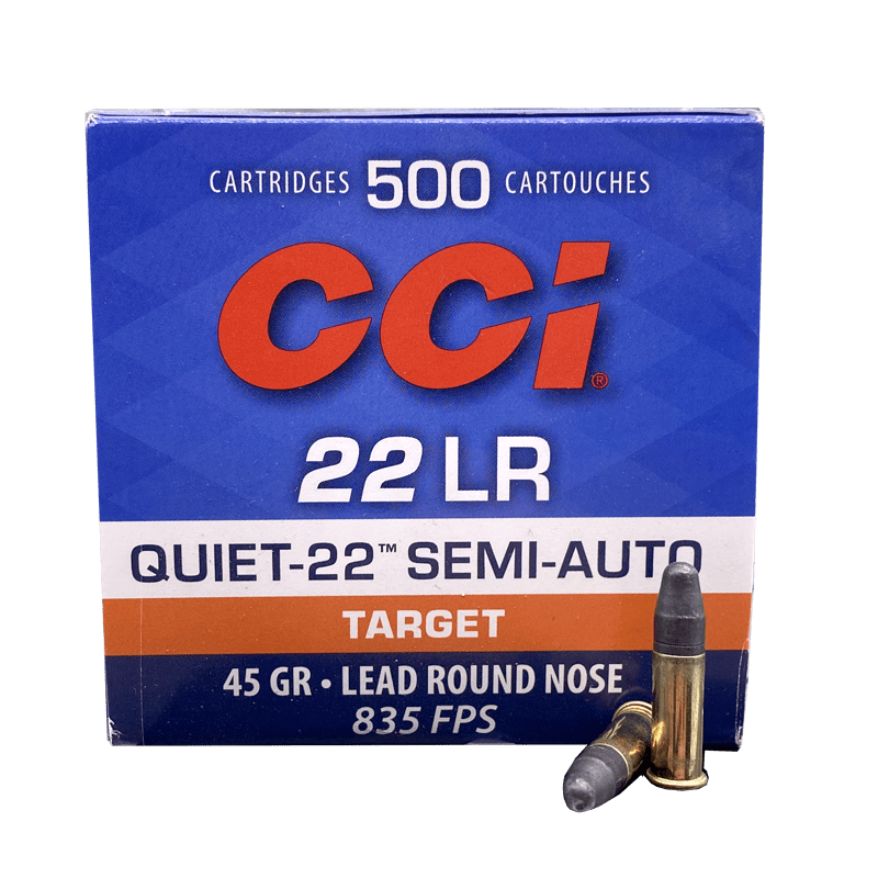 22 Long Rifle – CCI Quiet 45 Grain Semi-Auto