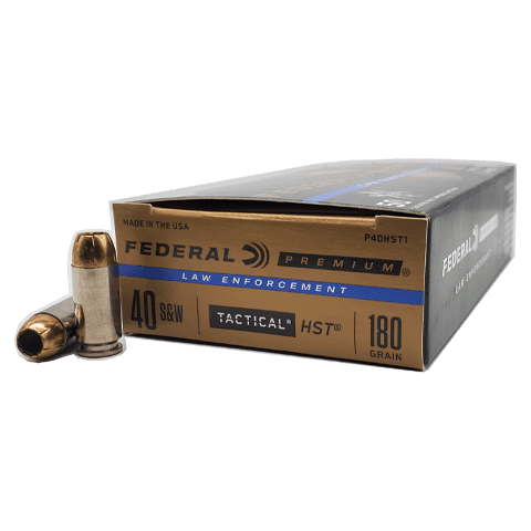 40 S&W – Federal HST LE 180 Grain JHP – 50 Rounds