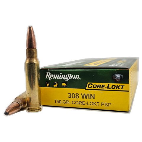308 Win – Remington Core-Lokt 150 Grain PSP – 20 Rounds