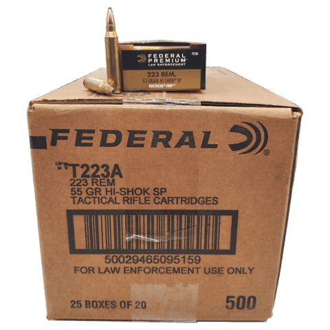 223 Rem – Federal Tactical TRU 55 Grain Hi-Shok Soft Point Case